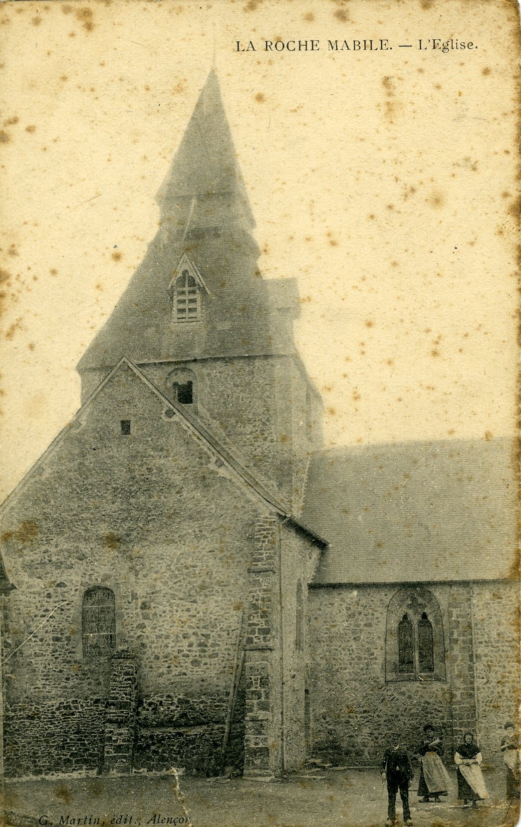 Gabriel Loire - La Roche-Mabile - Église Saint Pierre