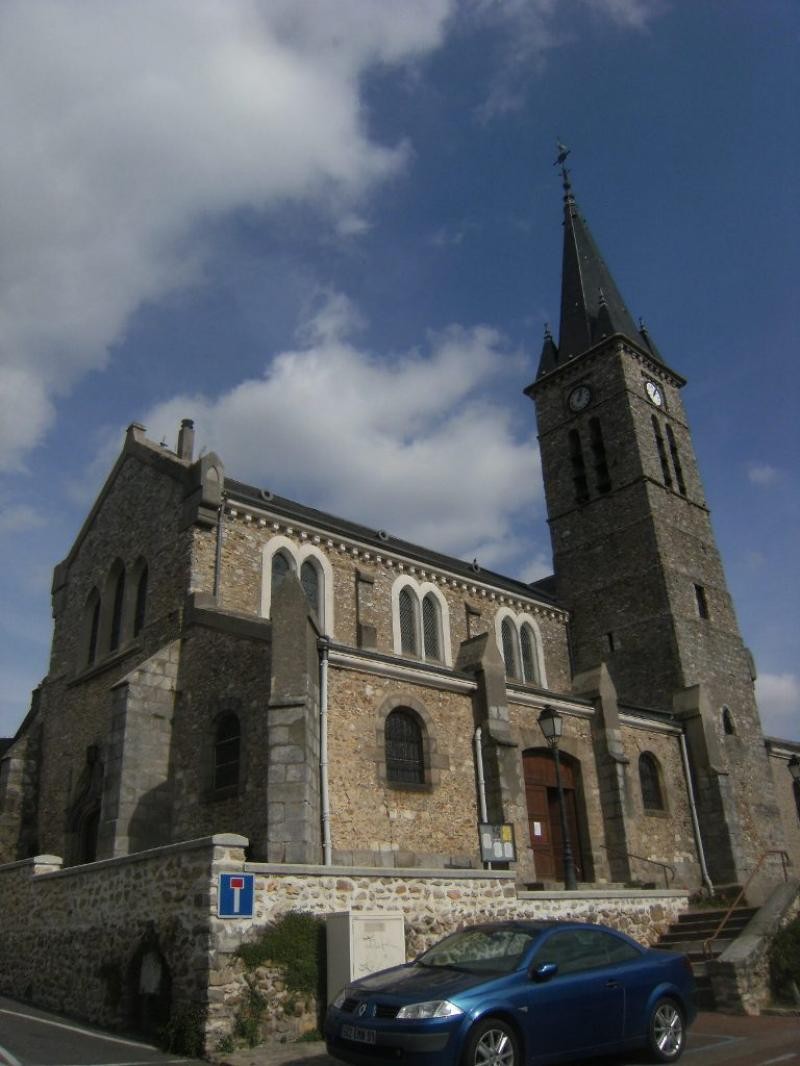 Gabriel Loire - Saint-Chéron - Église Saint Chéron