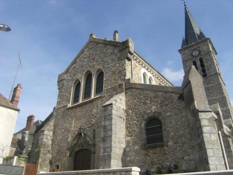 Gabriel Loire - Saint-Chéron - Église Saint Chéron