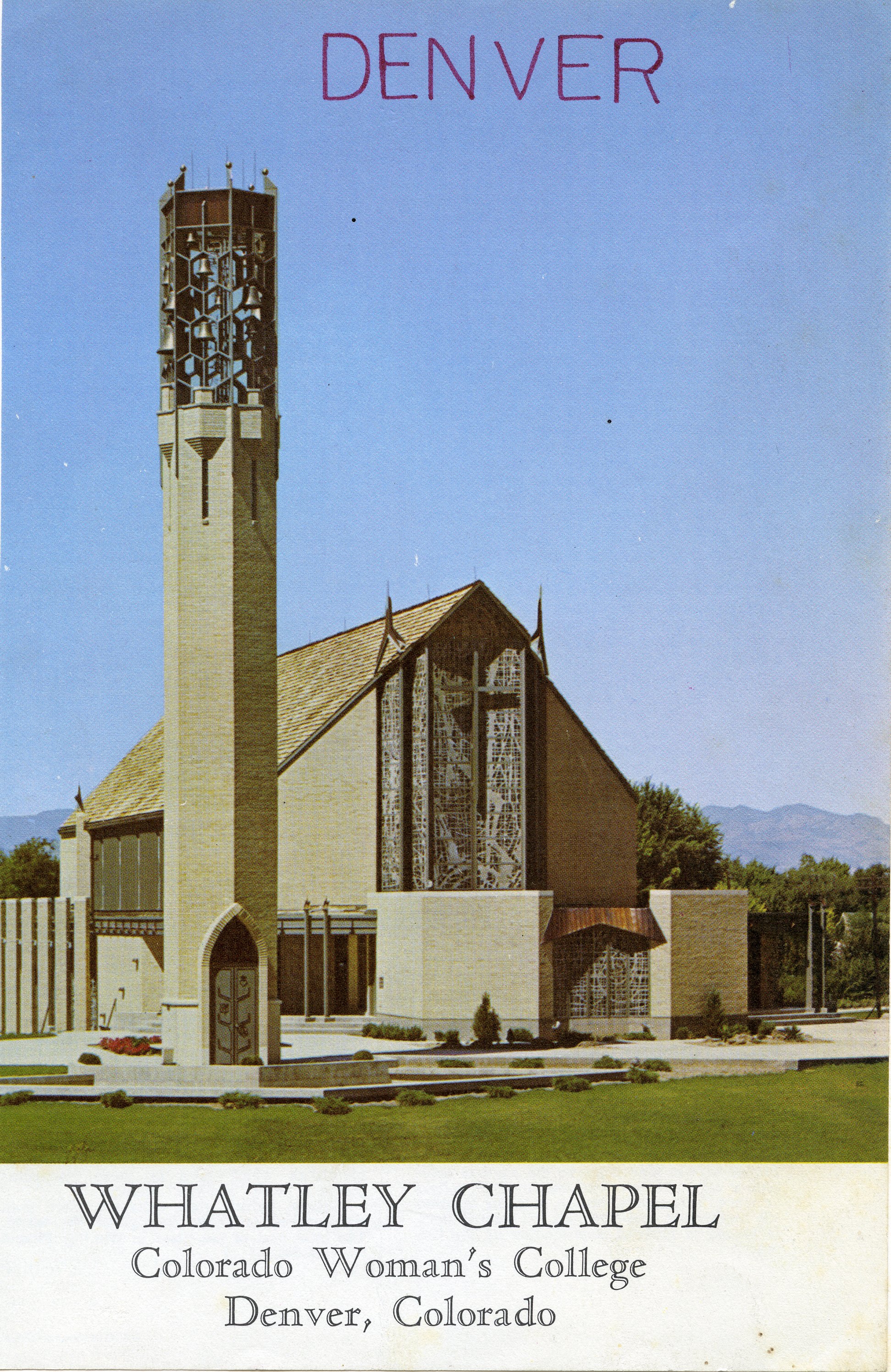 Gabriel Loire - USA - Colorado - Denver - Woman's College- Whatley Chapel