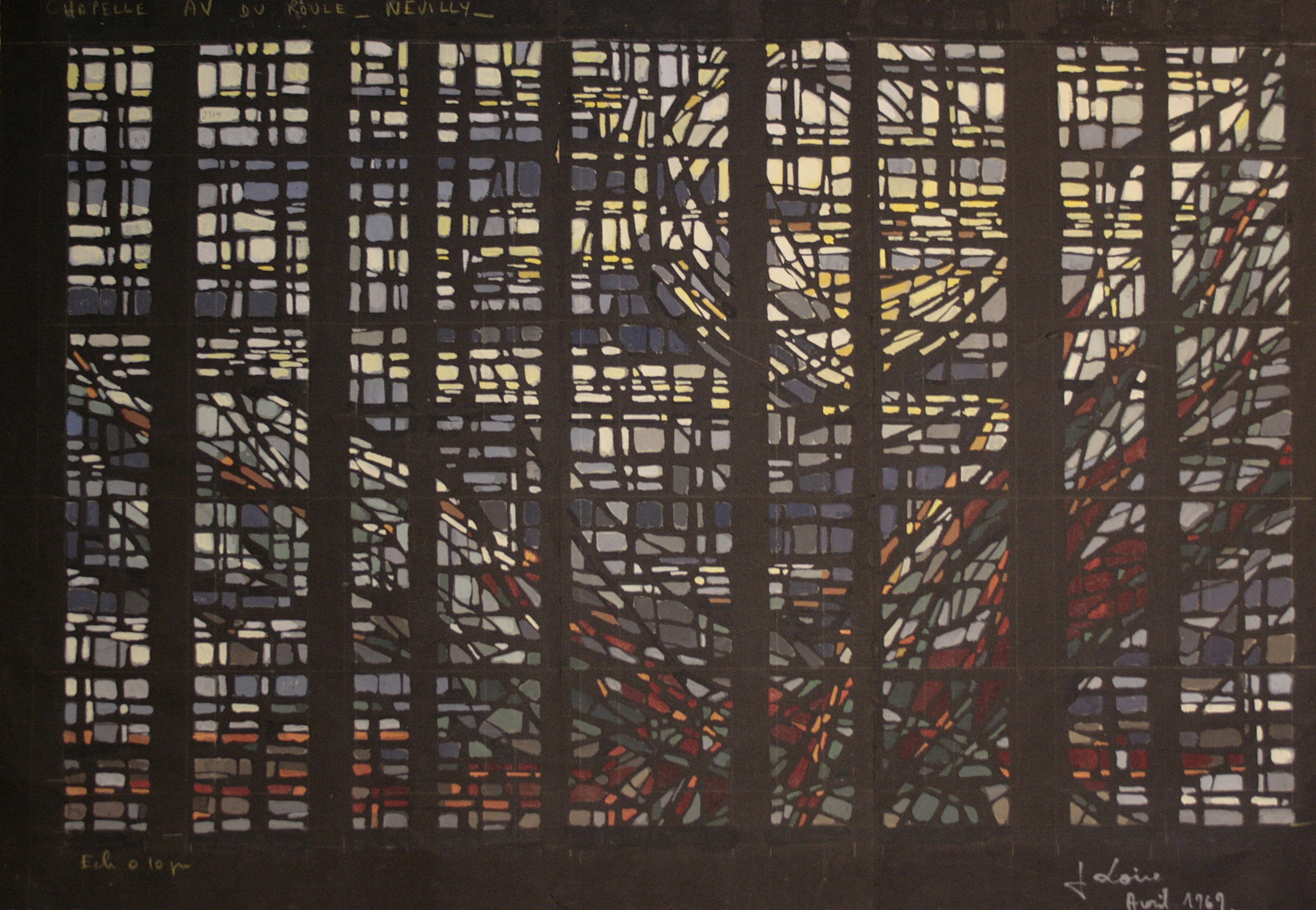 Jacques Loire - Neuilly - Avenue du roule chapelle de la Fondation ...